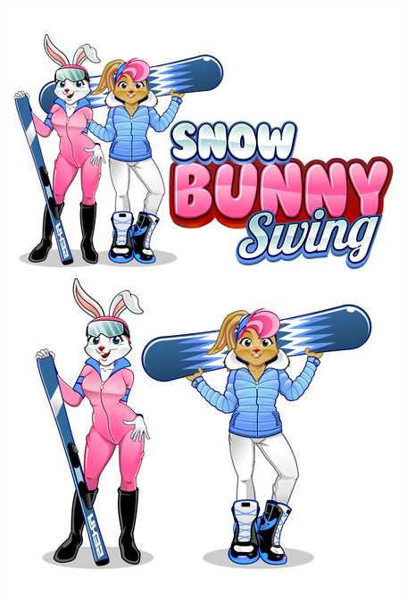 Develop a sexy snow bunny character (anime/cartoon) | Logo design contest