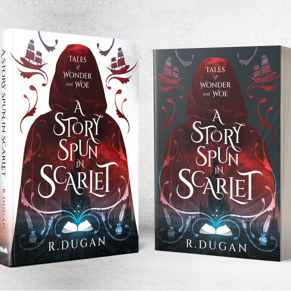 Design a spooky and mysterious book cover for a spooky and mysterious ...