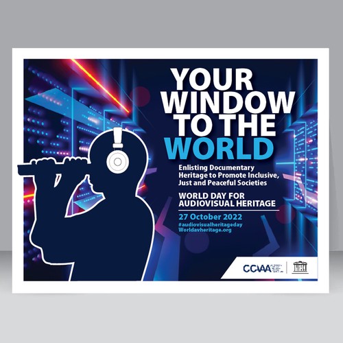 Designs | Poster Design for a worldwide audiovisual event | Poster contest