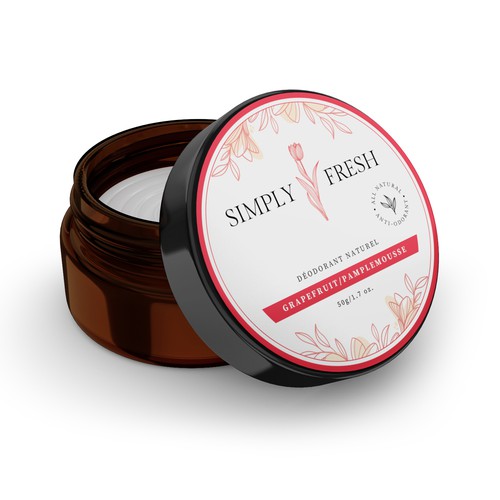 Designs | Natural Deodorant with a bit of a rebellious touch | Product ...