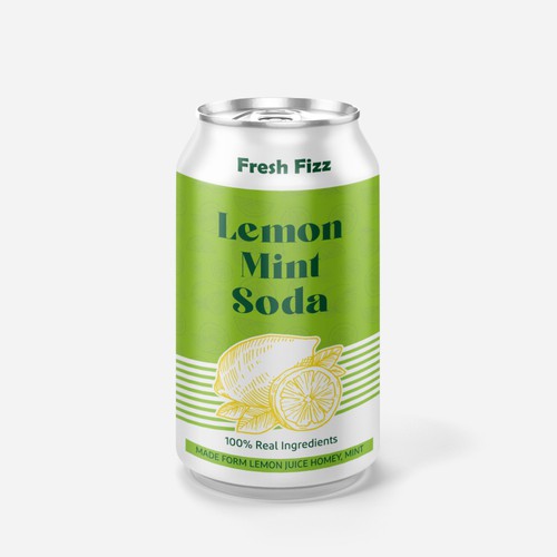 Designs | Fresh Fizz Soda Label | Product packaging contest