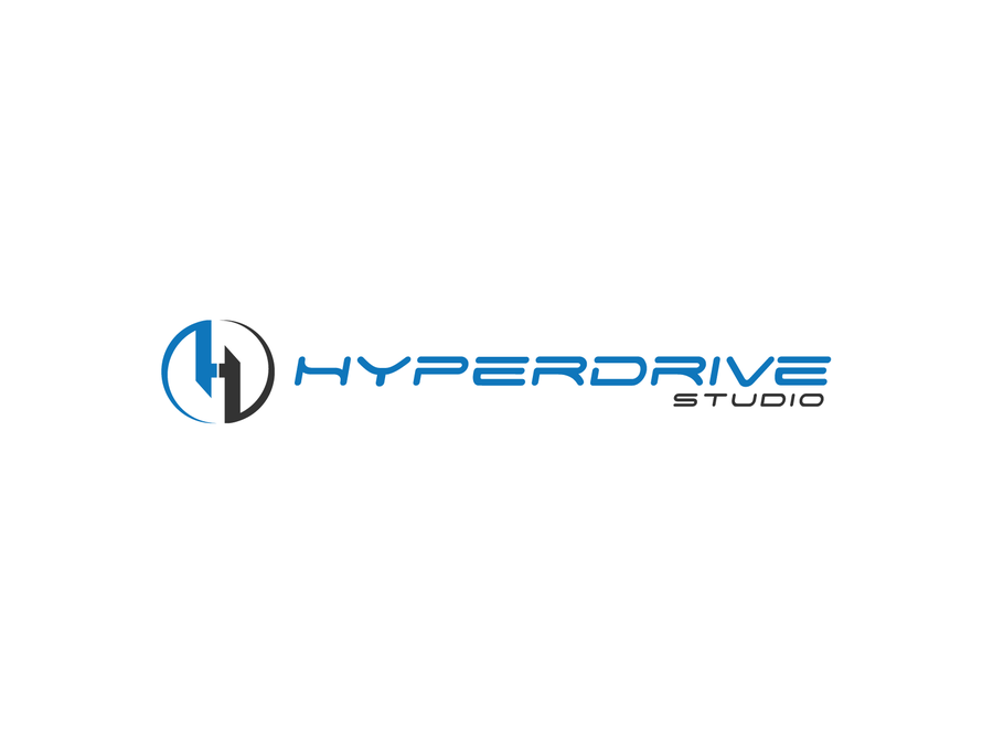 First logo for Hyperdrive Studio, a new animation startup | Logo design ...