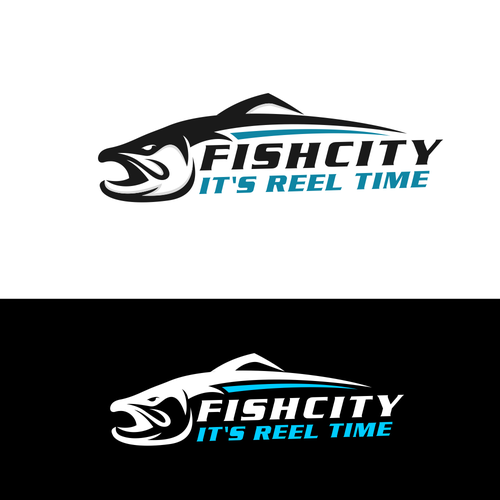 Fish City Logo - It's Reel Time! Sport Fishing Design | Logo design contest