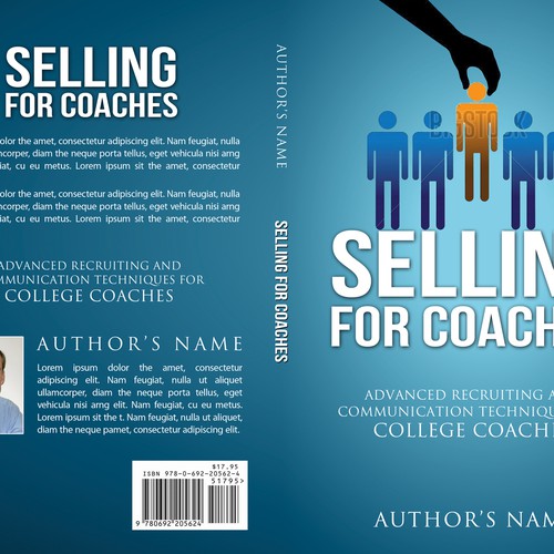 College recruiting sales book cover | Book cover contest