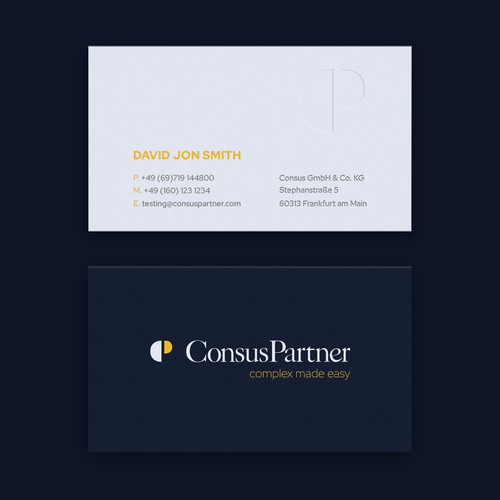 Designs | Slightly edgy business card with existing logo, font and ...