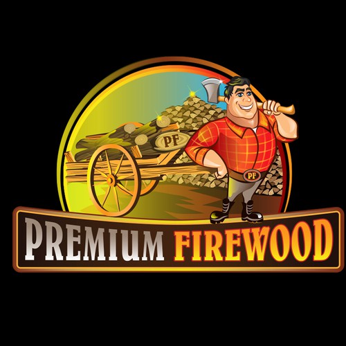 Create a eye catching logo for our firewood business | Logo design contest