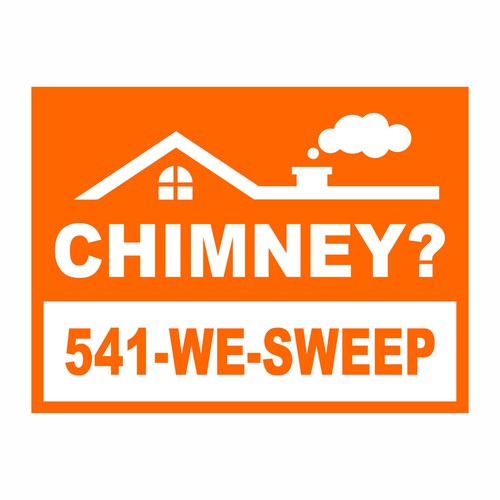 Designs | Bold, High-Contrast Bandit Sign for Chimney Sweep Service ...