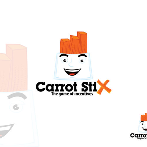 logo for Carrot Stix | Logo design contest