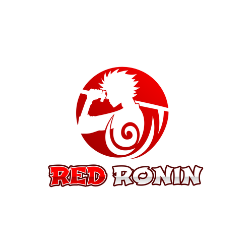Anime-inspired logo for Red Ronin | Logo design contest