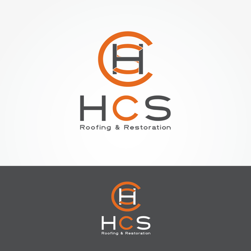 Create a cool, new, innovative logo for HCS Roofing and Restoration ...
