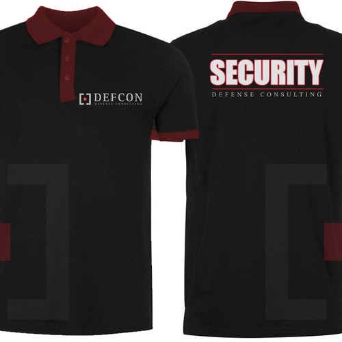 create a decent Poloshirt-Design for a highclass security company | T ...