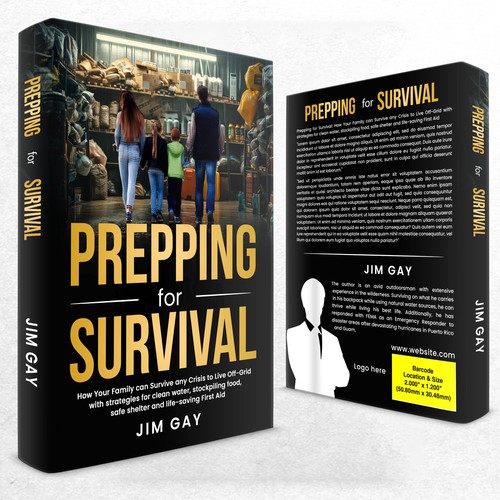 Designs | How to Survive Grid-Down Disasters | Book cover contest
