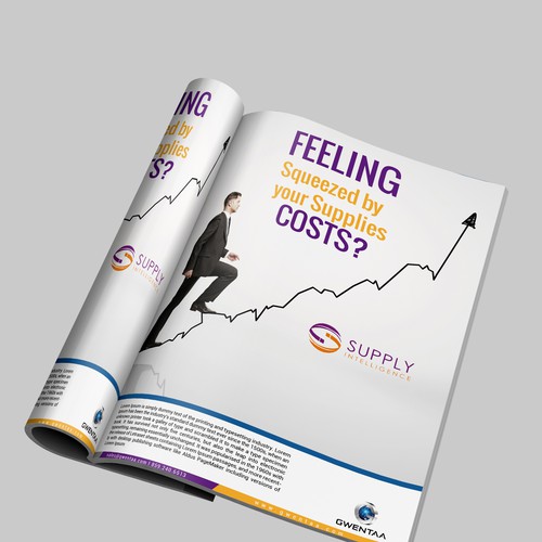 1 page magazine ad for software company | Postcard, flyer or print contest