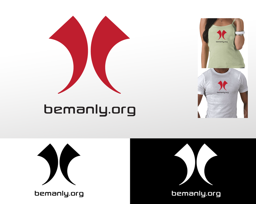 BE MANLY | Logo design contest