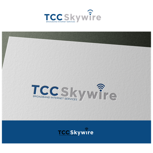 Need new logo for TCC Networks LLC/ Skywire Gigabit Internet services ...