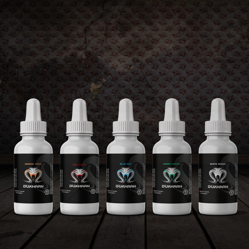Creative E-Liquid Label Design Needed | Product label contest