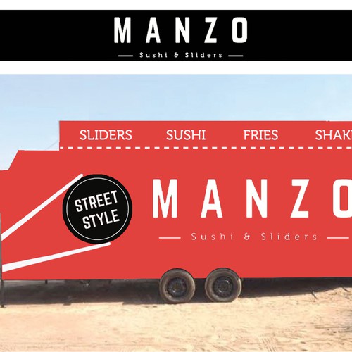 Manzo Food Truck Design | Car, truck or van wrap contest