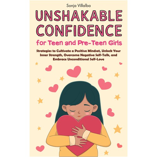 Designs | Fun, inviting book cover appealing to teen girls about self ...