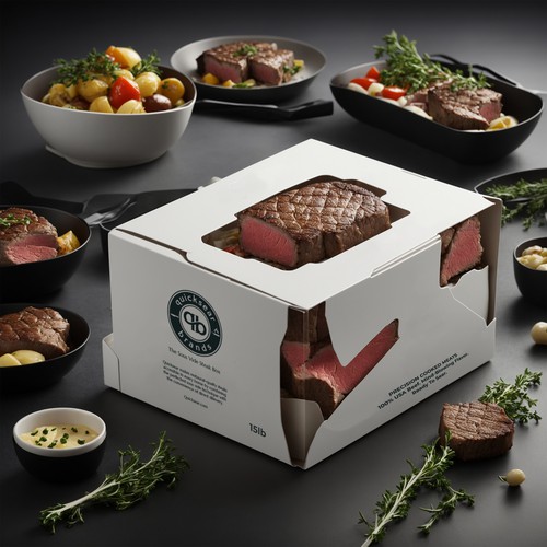 Designs | Sous Vide Natural Meat Box | Product packaging contest