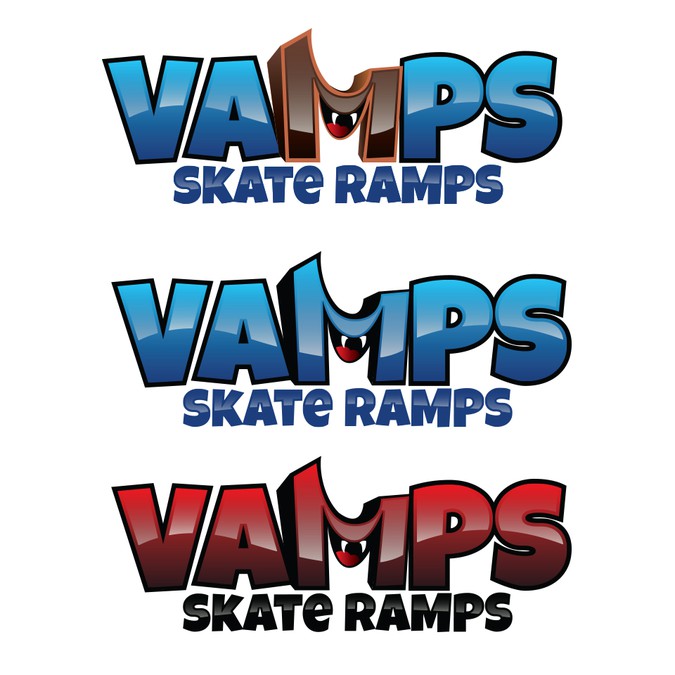 Vamps Skate Ramps is looking for a cool Vampire logo | Logo design contest