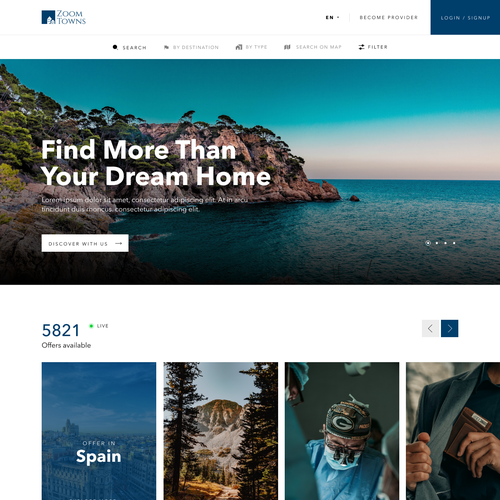 Designs | Design a global website connecting beautiful towns and people ...