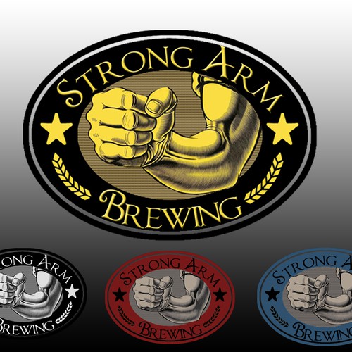 Strong Arm Brewing Needs a New Awesome Logo | Logo design contest