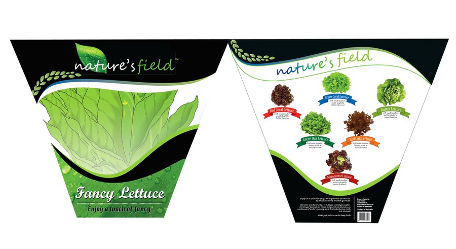 Design attention grabbing, clean and simple 'Fancy Lettuce' Packaging ...