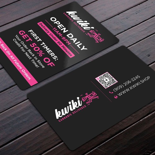 Designs | Design A Luxury Business Card for A Cannabis Delivery ...