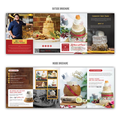 Cheese Wheel Tower brochure | Brochure contest