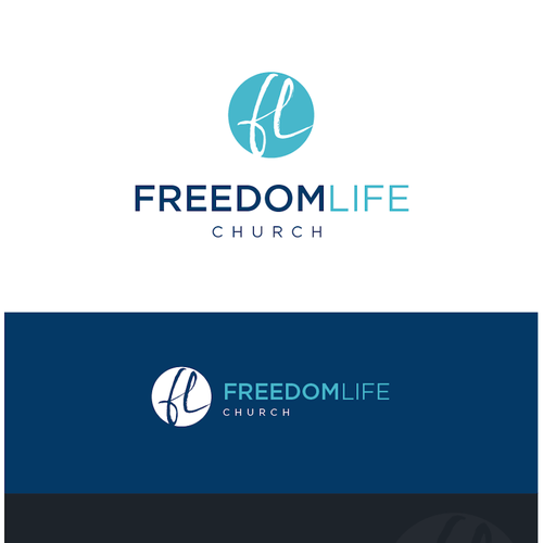 Design a fresh, attractive logo for Freedom Life Church - modern, bold ...