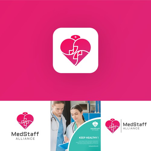 Designs | MedStaff Alliance - Logo | Logo design contest