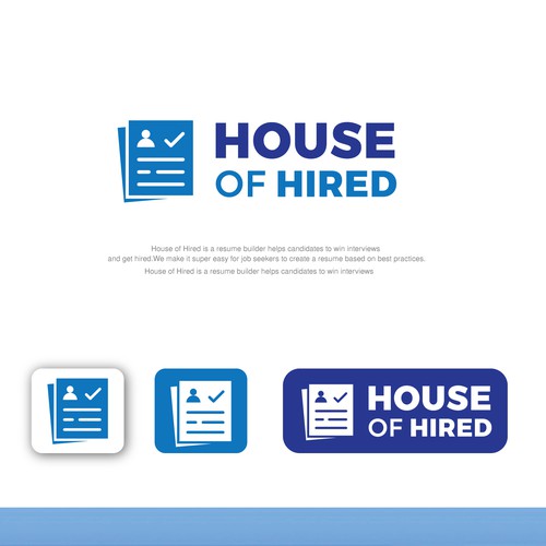 Designs | House of Hired needs a recognizable logo for a job-winning ...