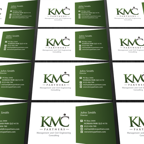 Kmc partners business card design | Business card contest | 99designs