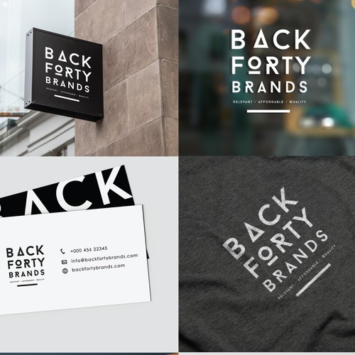 Back Forty Brands | Logo & hosted website contest