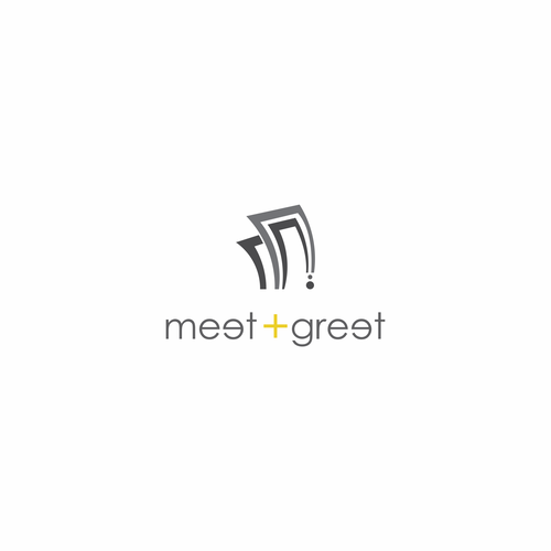 meet + greet | Logo design contest