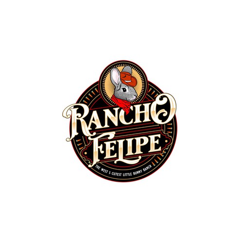 Designs | Rustic/western Bunny Ranch Logo for a small ranch in Northern ...