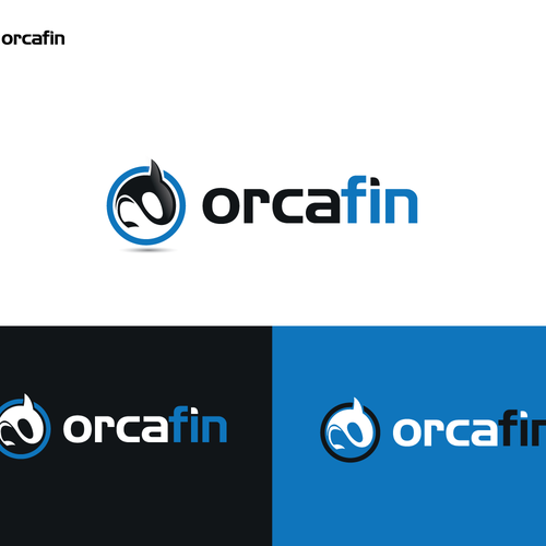 Logo for Orcafin brand Using an orca whale fin for logo | Logo design ...