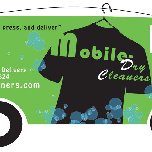 Virtual Mobile Dry Cleaners Branding | Logo design contest