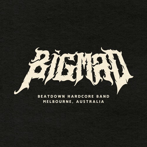 Designs | Custom typography logo for Melbourne hardcore band BIG MAD ...