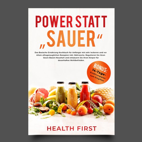 Designs | Basic nutrition Cover | Book cover contest