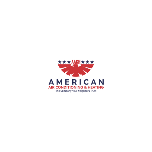 American Air Conditioning & Heating Logo redesign | Logo & brand ...