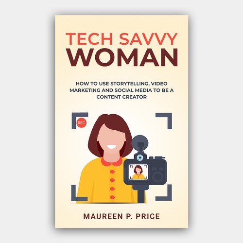 Designs | Design an ebook cover for tech savvy woman | Book cover contest