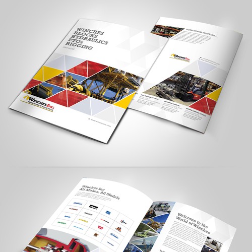 Designs | Refresh Our Product Catalog for Winch Distributor | Brochure ...