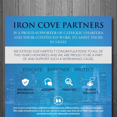 Journal Ads | Postcard, flyer or print contest