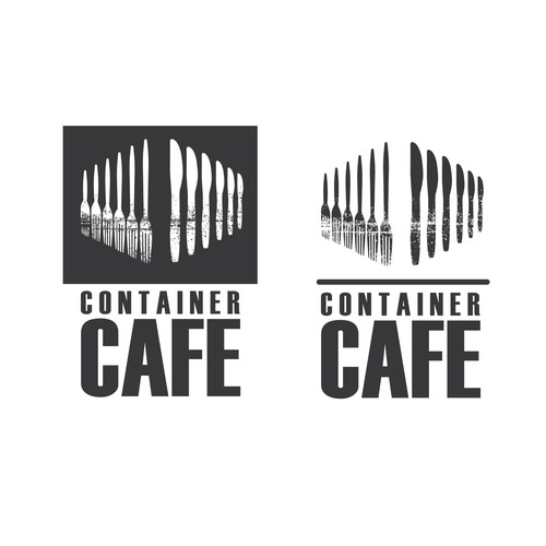 Create a branding package for a converted shipping container cafe ...