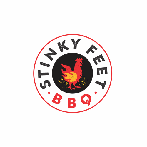 Designs | Stinky Feet BBQ Logo | Logo design contest