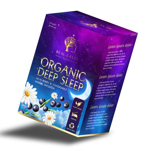 Designs | DEEP SLEEP TEA - REBRAND NEEDED | Product packaging contest