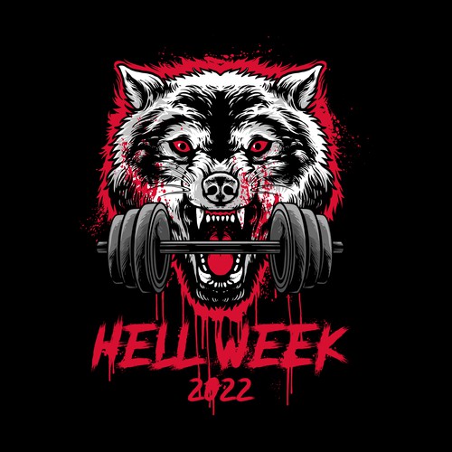 Designs | Design a gym event t-shirt. "Hell Week 2022" | T-shirt contest