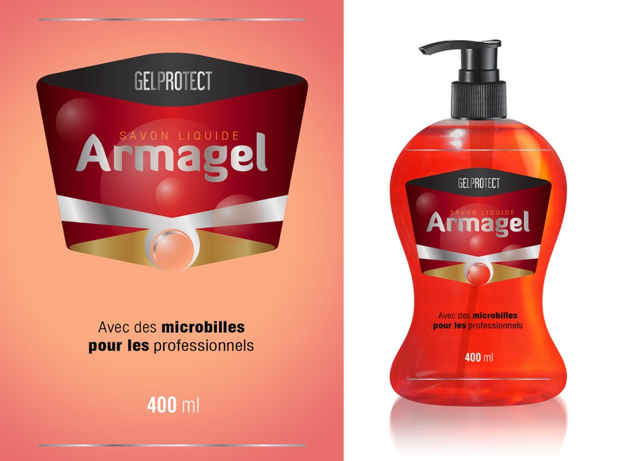 créer une étiquette pour un savon liquide | Concours: Etiquette produit
