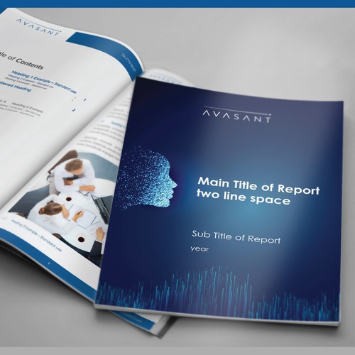 Report Template in Word Format | Brochure contest